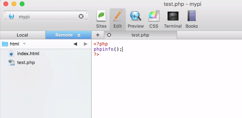 Installation eines Raspberry Pi als Php Webserver mit MySQL & FTP